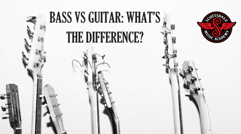 Bass Vs Guitar: What’s the difference? – Scottsdale Music Academy
